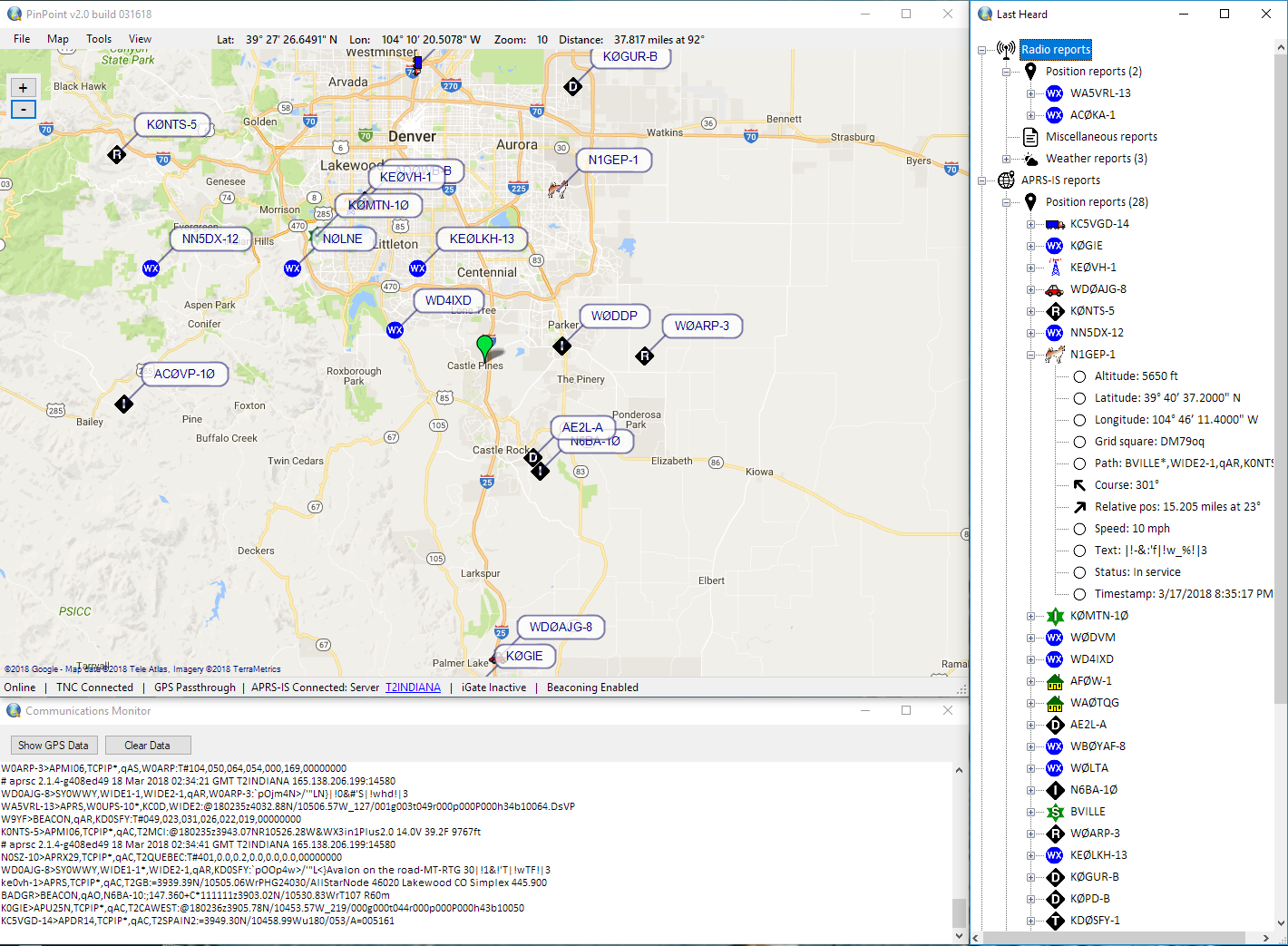 May 2021 Meeting: Using PinPoint APRS – South Pasadena Amateur Radio Club